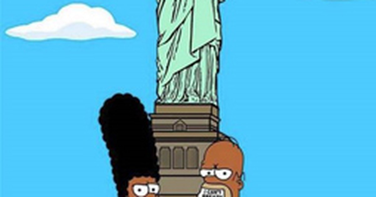 G1 - Artista cria 'Simpsons negros' contra racismo nos EUA - notícias ...