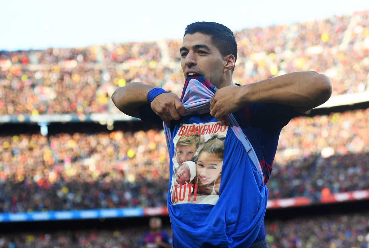 Três vezes Suárez: uruguaio vibra com semana especial de hat-trick em ...