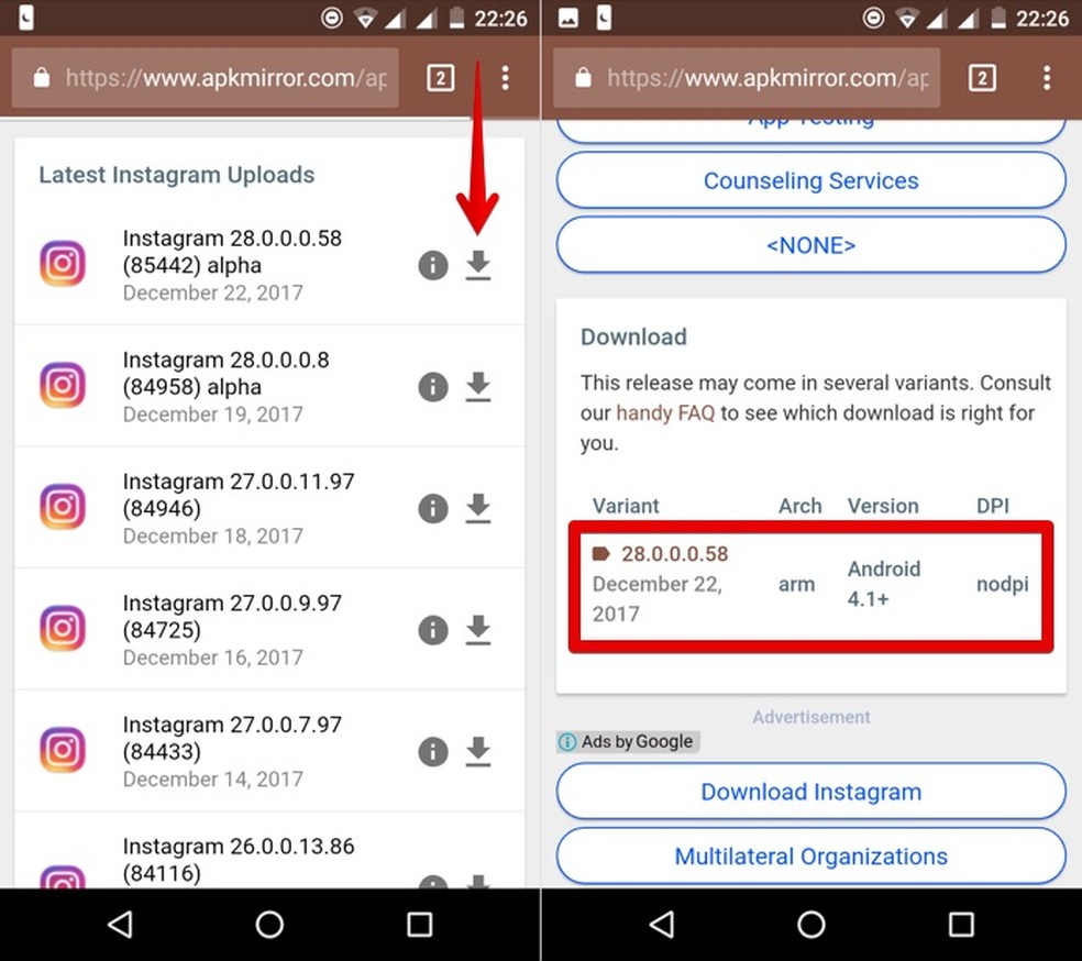 Como baixar o APK do Instagram no Android | Redes sociais | TechTudo