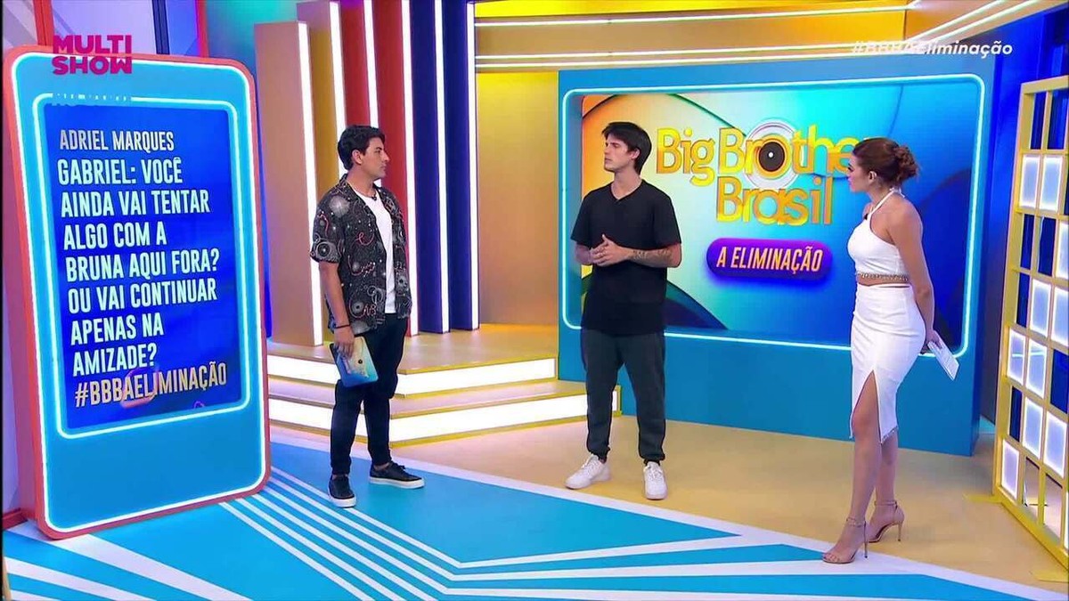 BBB - A Eliminação: Gabriel conta como será relação com Bruna Griphao ...
