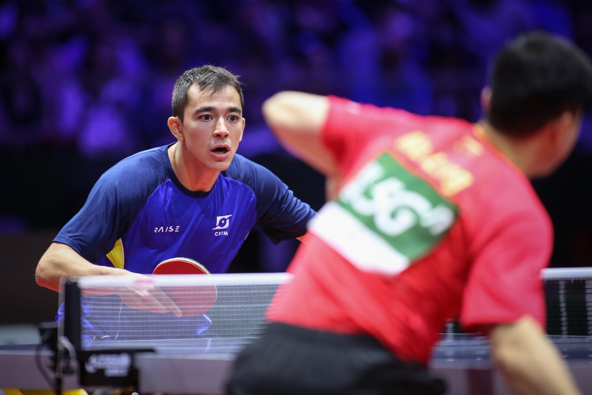 Ma Long vence Hugo Calderano e avança às quartas do Mundial de tênis de ...