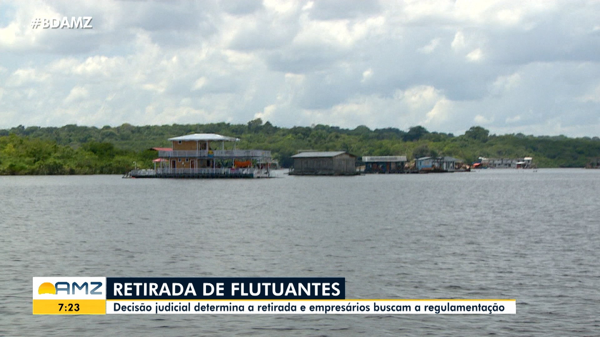 VÍDEOS: Decisão judicial determina retirada de flutuantes da margem ...