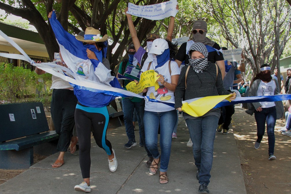 Crise Da Nicarágua Mais De 60 Mil Pessoas Deixaram O País Desde O