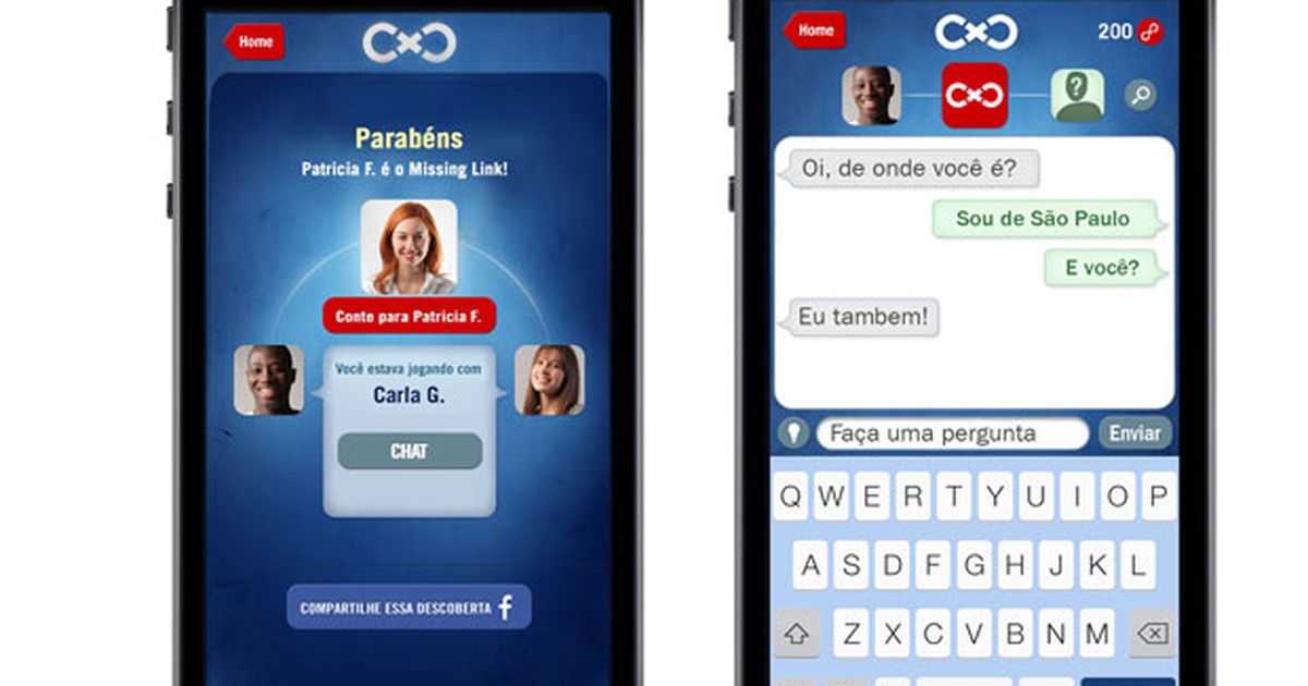 G1 - Jogo cria chat com 'amigo de amigo' para descobrir amizade em ...