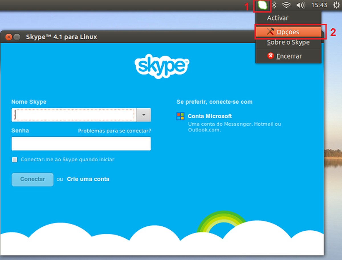 Como acessar e usar o Skype WiFi no Skype para Linux | Dicas e ...