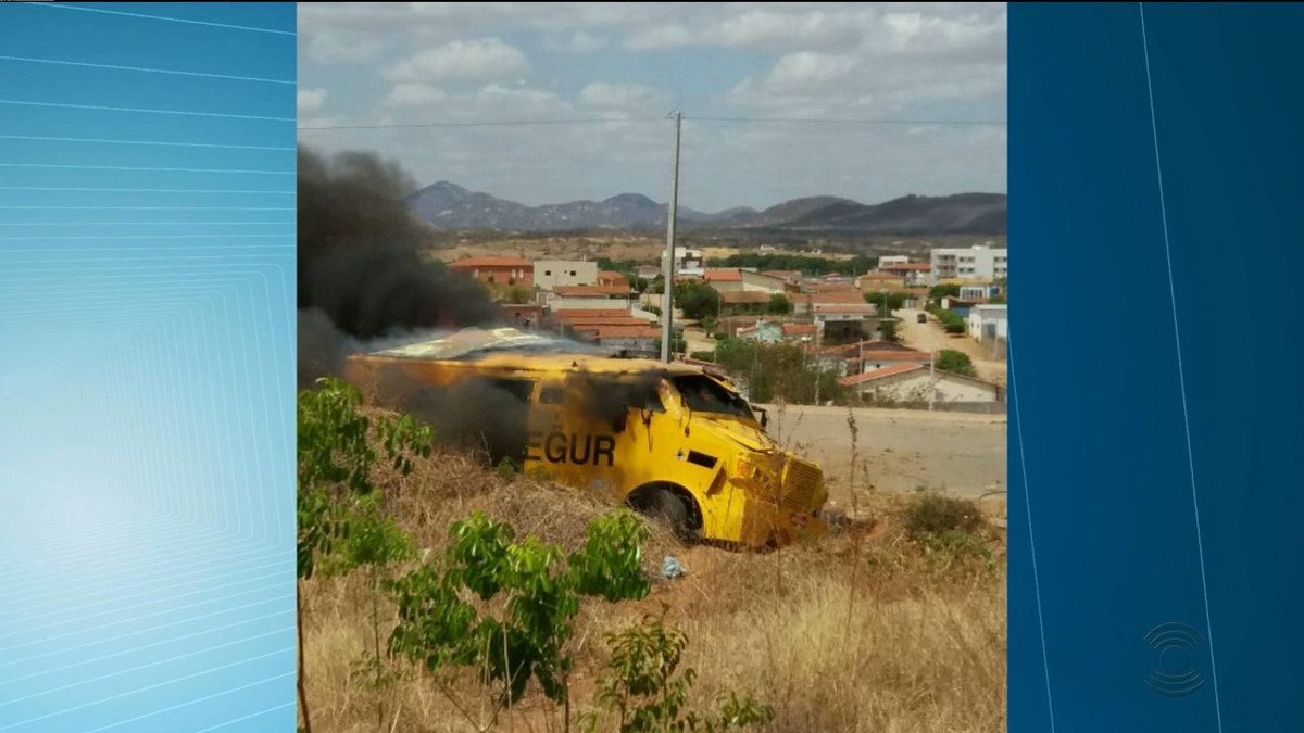 Grupo armado ataca carro forte na cidade de Paulista, no Sertão da PB ...