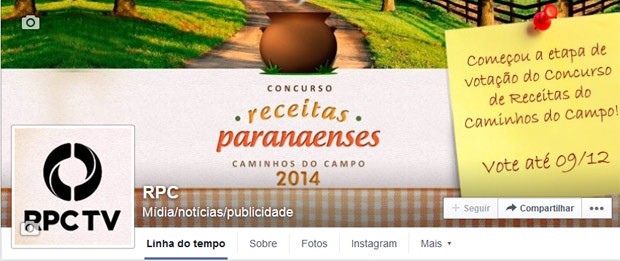 Rede Globo > rpctv - Acompanhe as redes sociais da RPC TV e da nossa ...