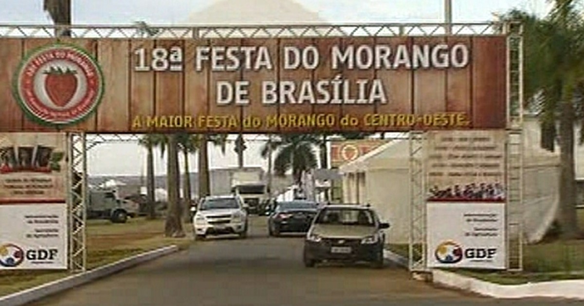 G1 - Festa do Morango tem início nesta sexta com concurso e show no DF ...
