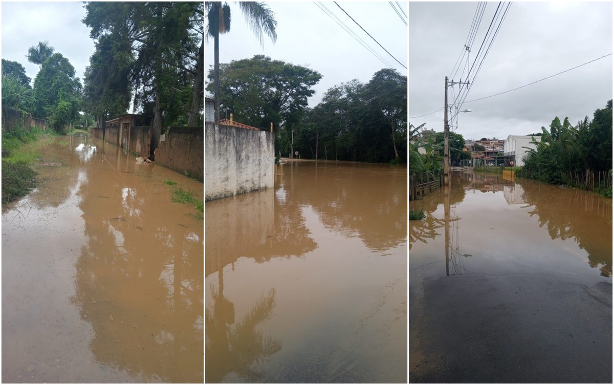 Rio transborda e interdita saída de Santana do Jacaré no sentido a Campo Belo, MG | Sul de Minas ...