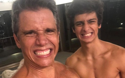 Marcio Garcia e filho exibem boa forma em dia de treino: "Xô preguiça ...