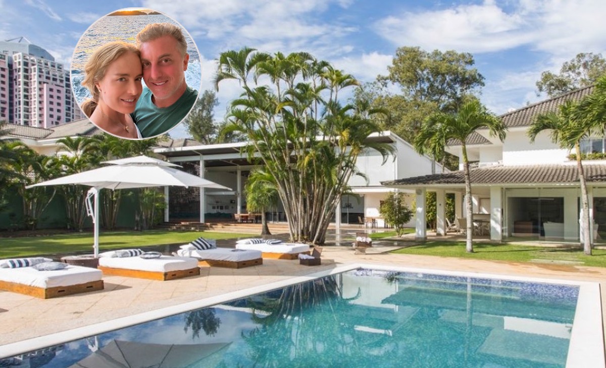 Angélica e Luciano Huck vendem mansão milionária no Rio de Janeiro ...