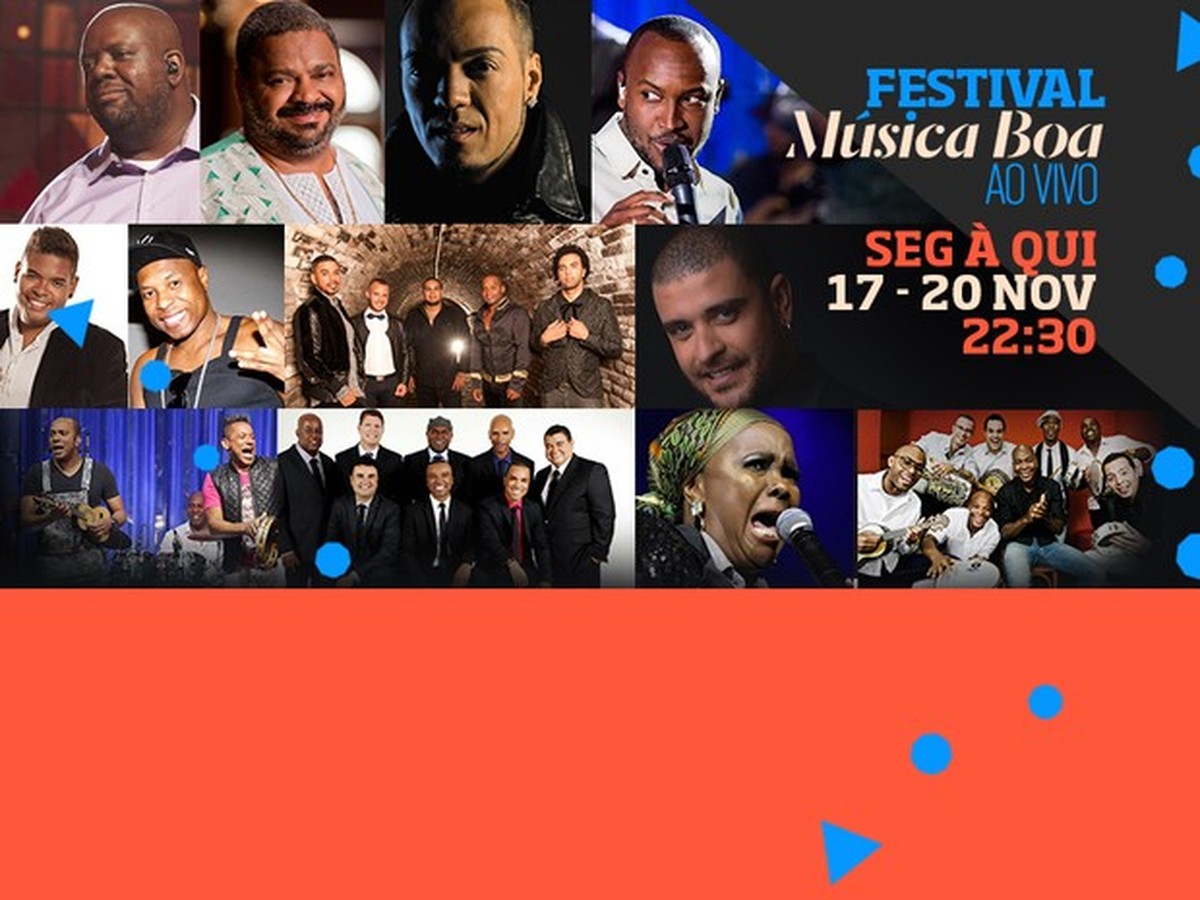 Festival Música Boa Ao Vivo: veja a programação dos 4 dias de show ...