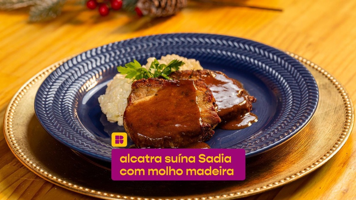 Alcatra suína com molho madeira | Receitas Sadia | Receitas