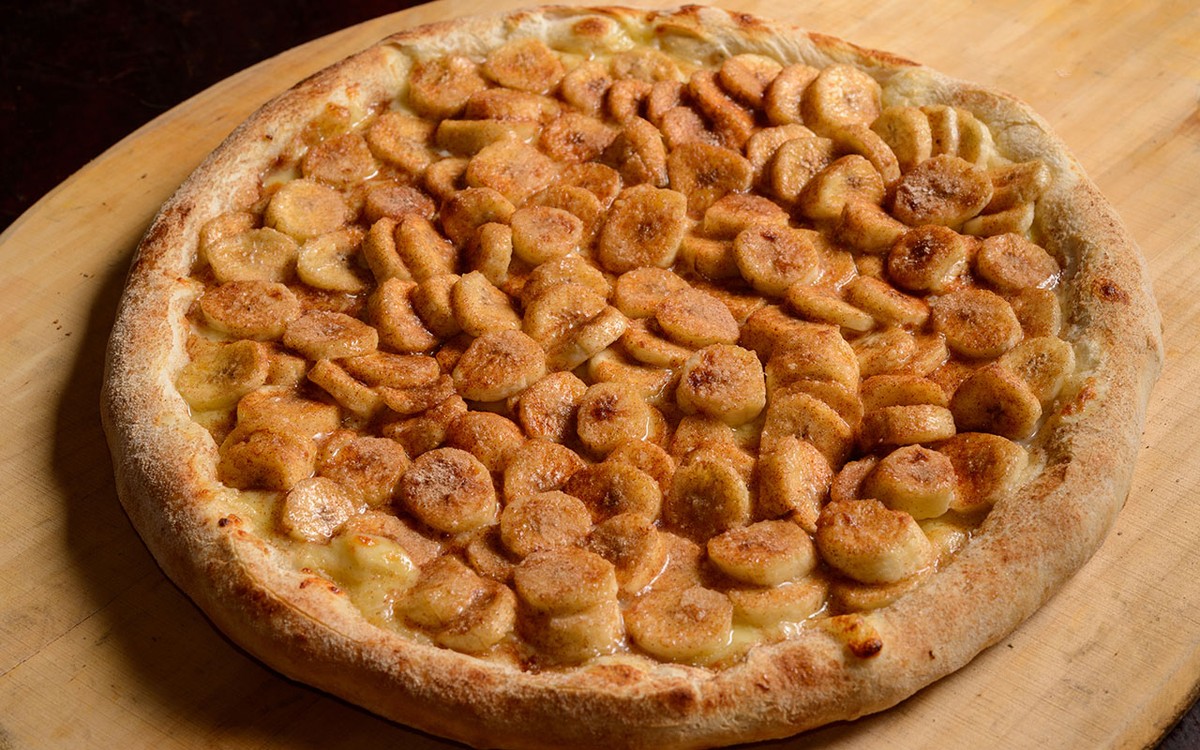 Pizza doce | Pizzas | Receitas