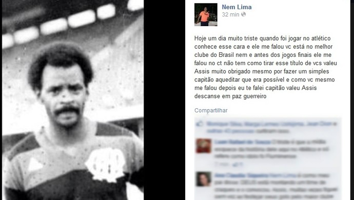 Ídolo, guerreiro e amigo: atleticanos e rivais prestam homenagens a ...