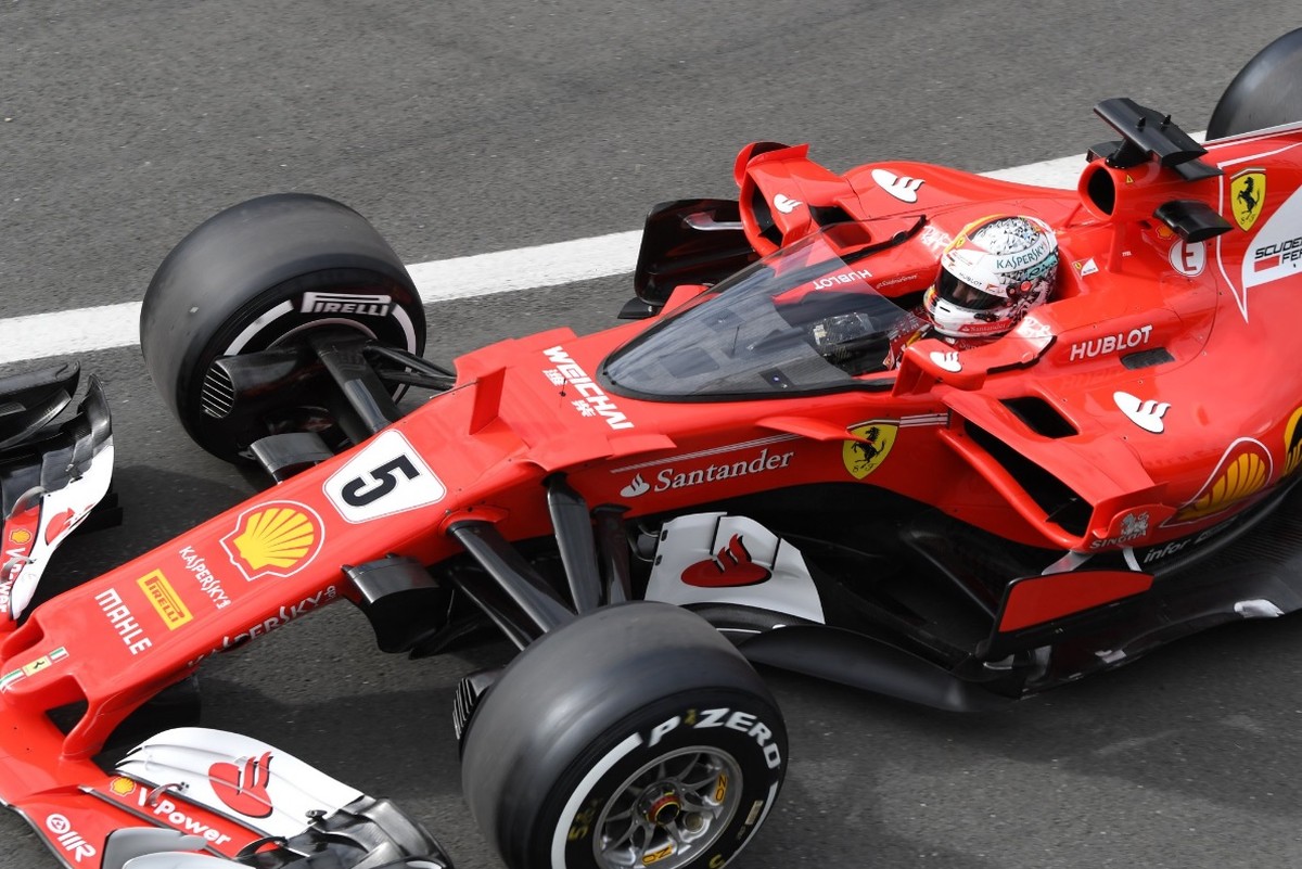 Vettel faz primeiro teste com Shield e reclama da visibilidade: "Fiquei ...