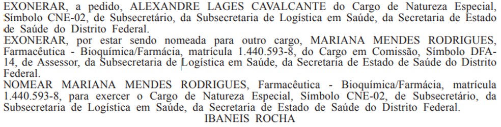Acusado de improbidade, subsecretário da Saúde no DF é exonerado ...