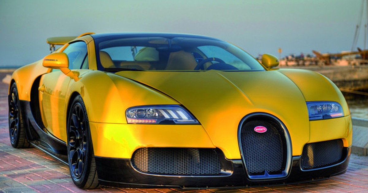 Auto Esporte - Bugatti Veyron 16.4 Grand Sport amarelo é destaque no ...