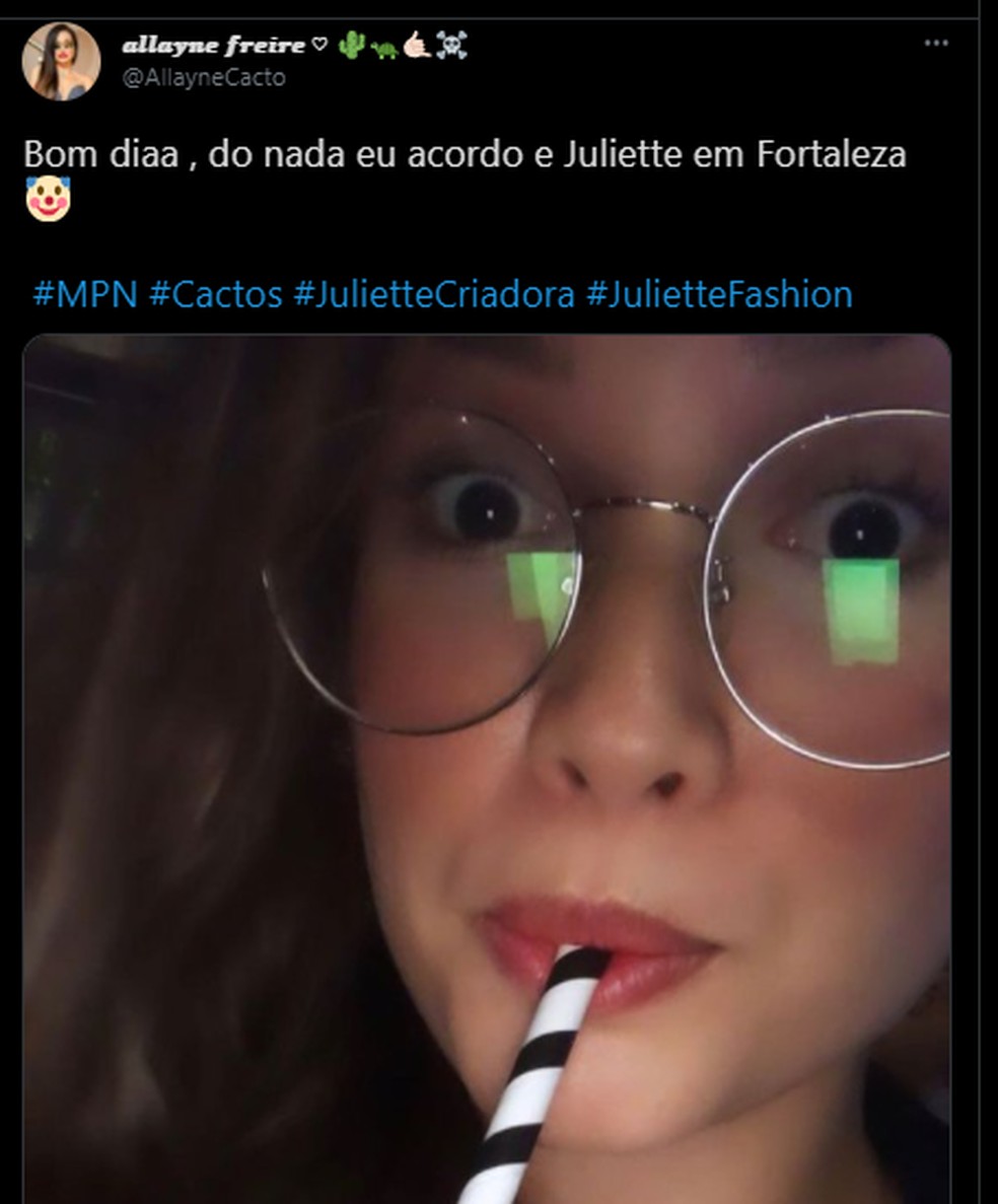 Viagem de Juliette a Fortaleza gera memes bem-humorados; confira ...