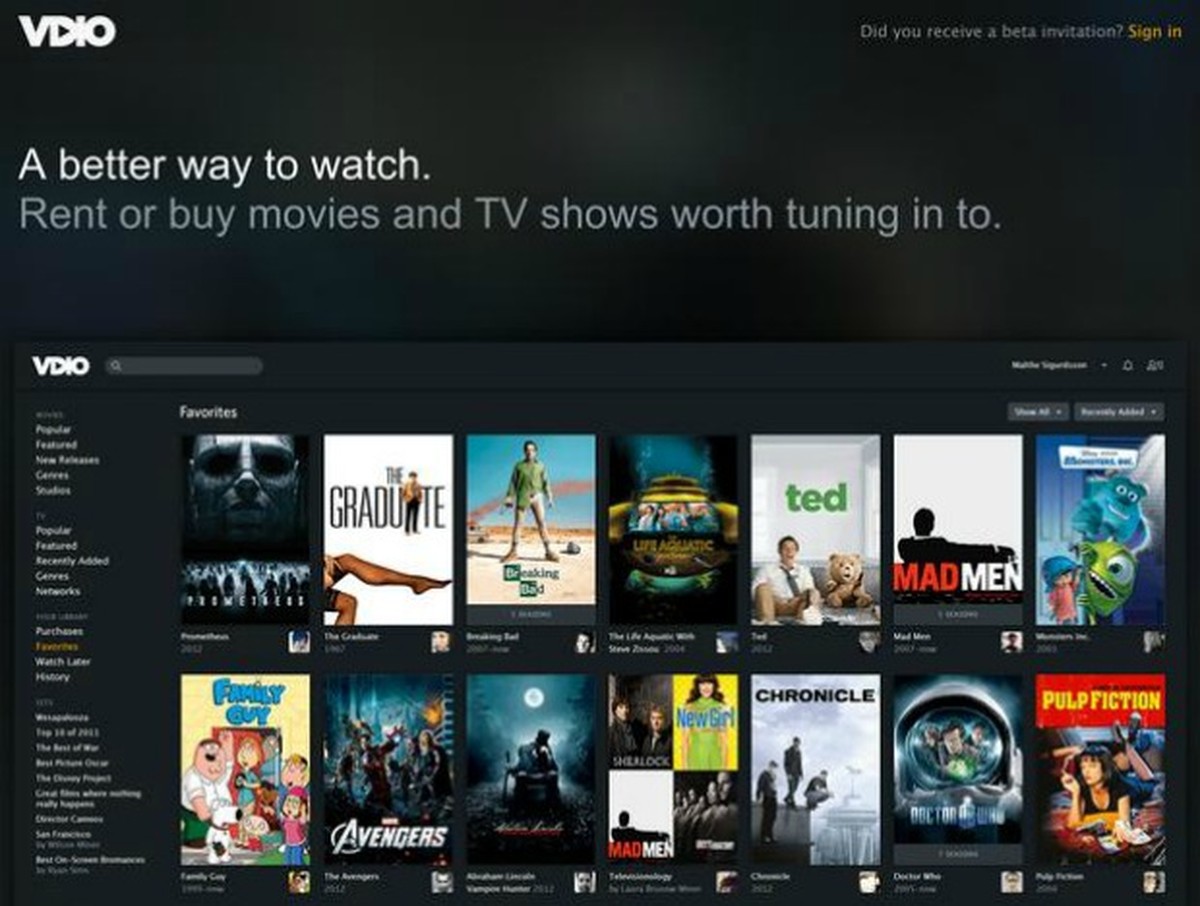 Vdio: fundador do Skype e do Rdio lança serviço de streaming de vídeos ...