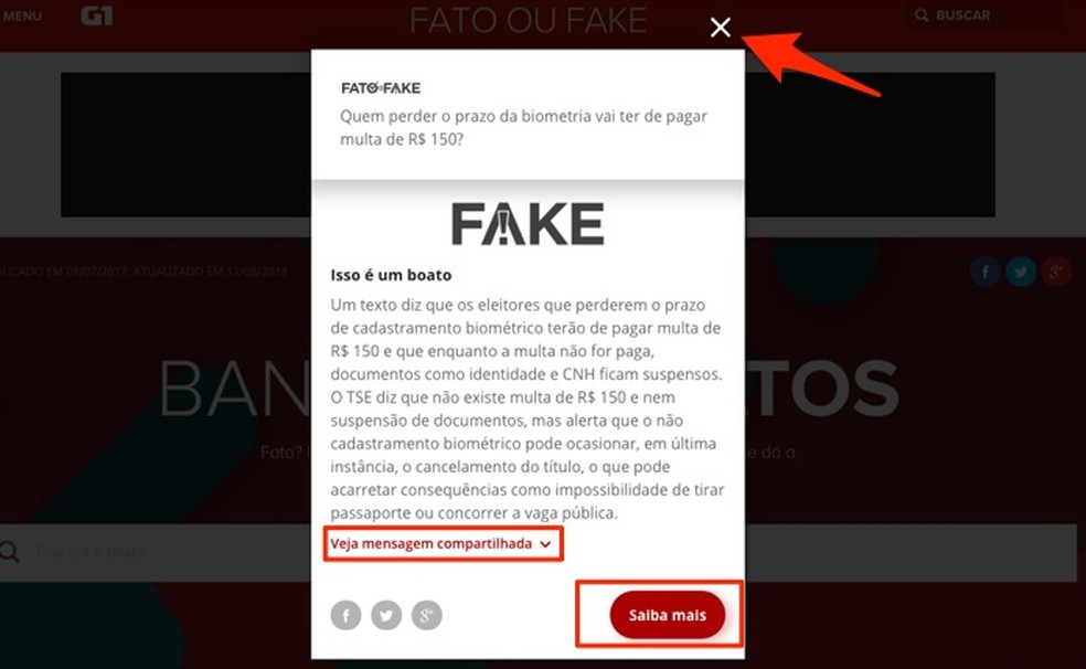Como saber se uma notícia é fake news | Downloads | TechTudo