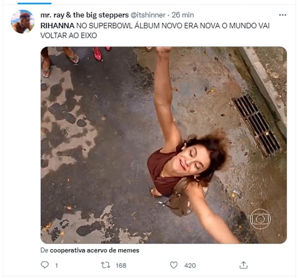 Rihanna gera memes ao anunciar retorno na música com show no Super Bowl ...