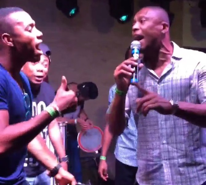 Solta a voz: Robinho "cai" no samba com Julio Baptista em Uberlândia ...