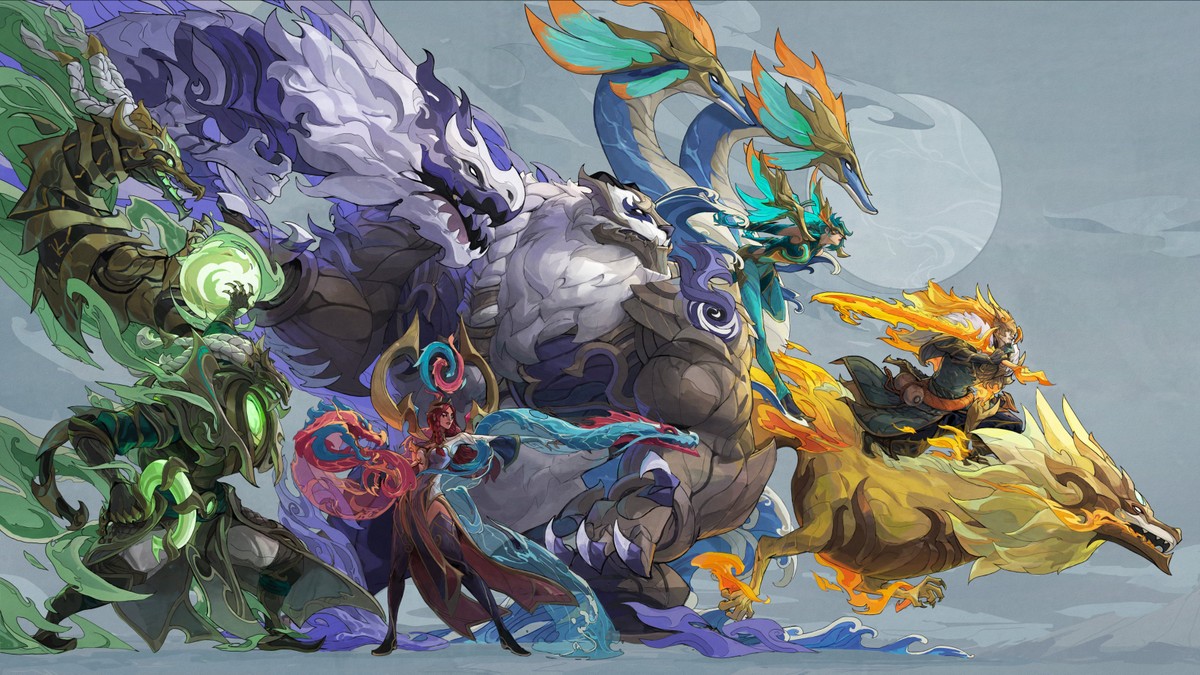 LoL: novas skins Dracomante são divulgadas; confira imagens | lol | ge