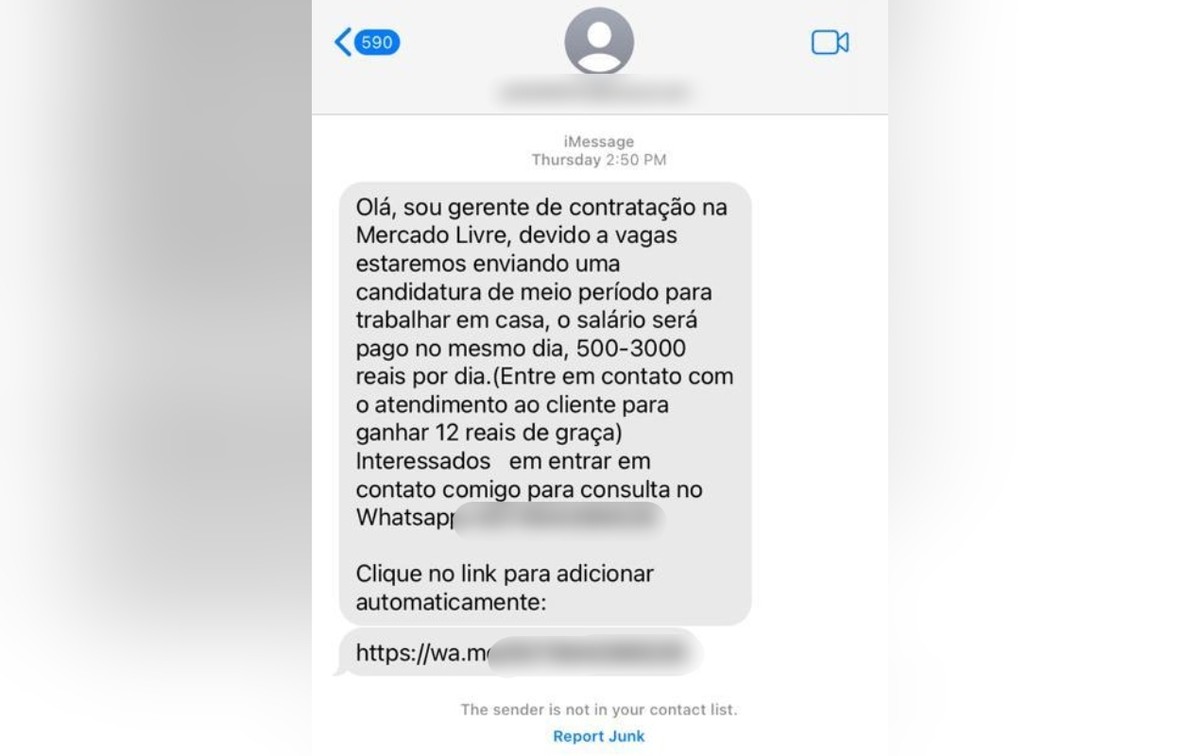 Homem relata desespero após perder mais de R$ 1 mil em golpe do falso emprego: 'Sem dormir há ...