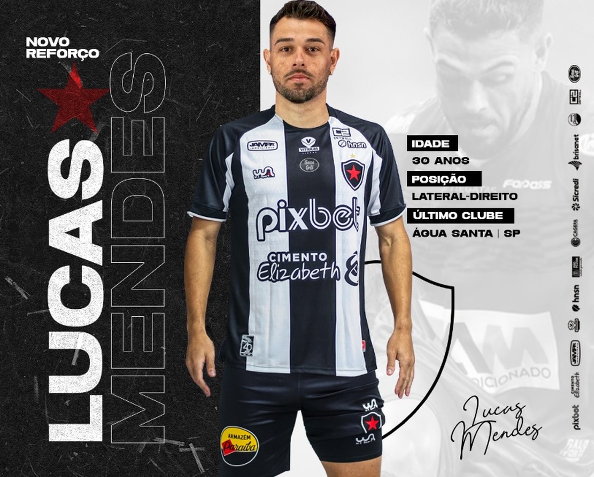 Botafogo-PB contrata lateral com dois acessos à Série B na bagagem ...