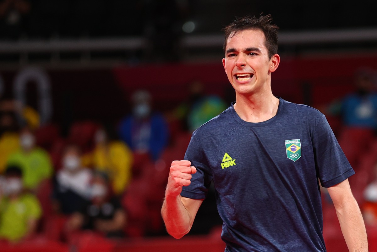 Hugo Calderano vai às quartas e alcança resultado histórico no tênis de ...