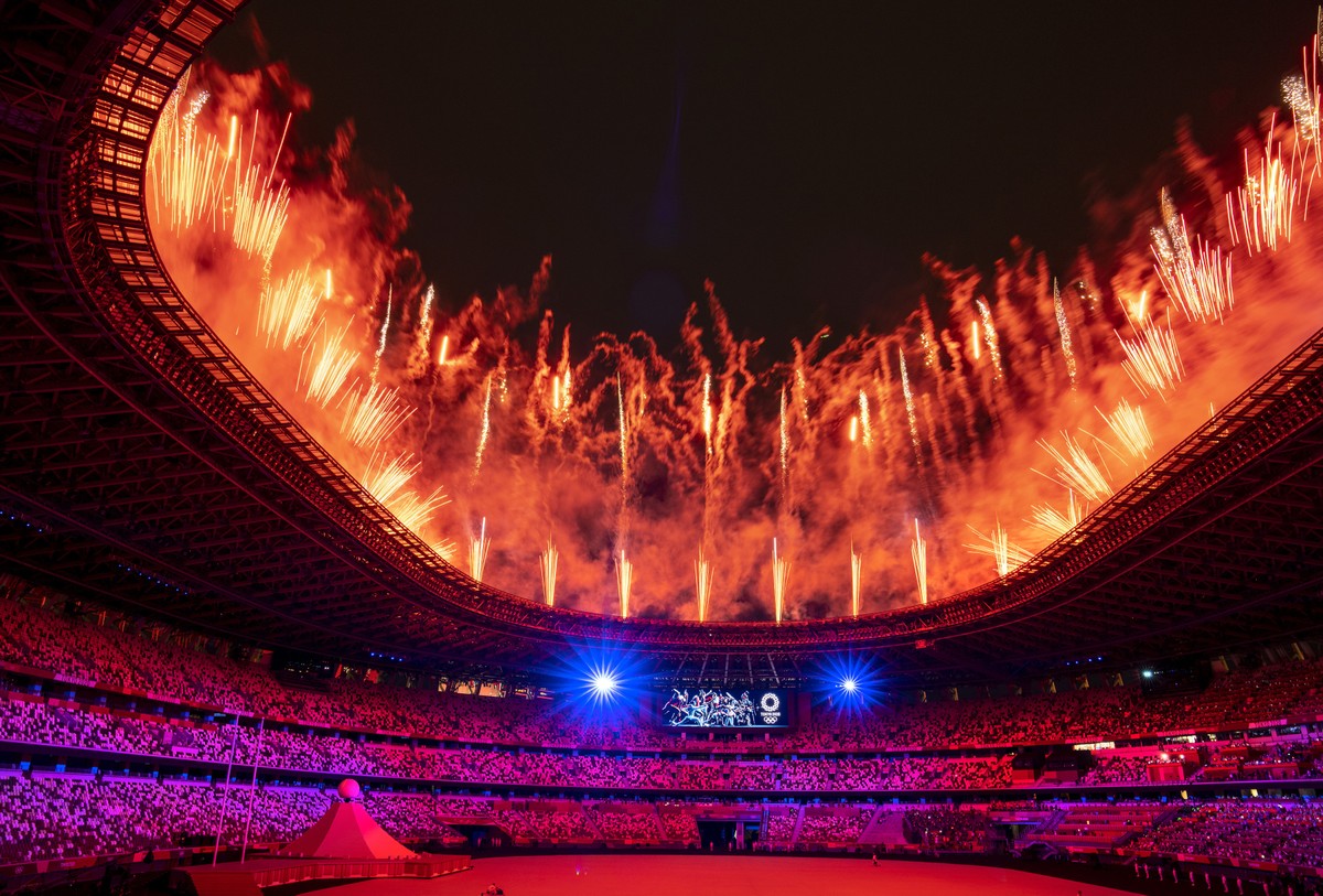 Veja Fotos Da Cerimônia De Abertura Dos Jogos Olímpicos De Tóquio