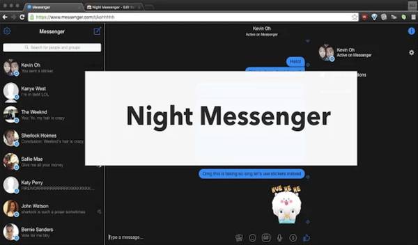 Night Messenger | Software | TechTudo
