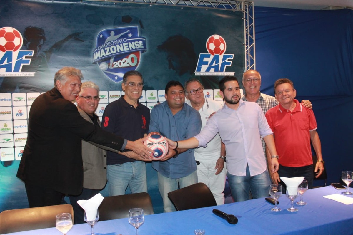 Com todos os clubes, FAF realiza o lançamento do Amazonense 2020 ...