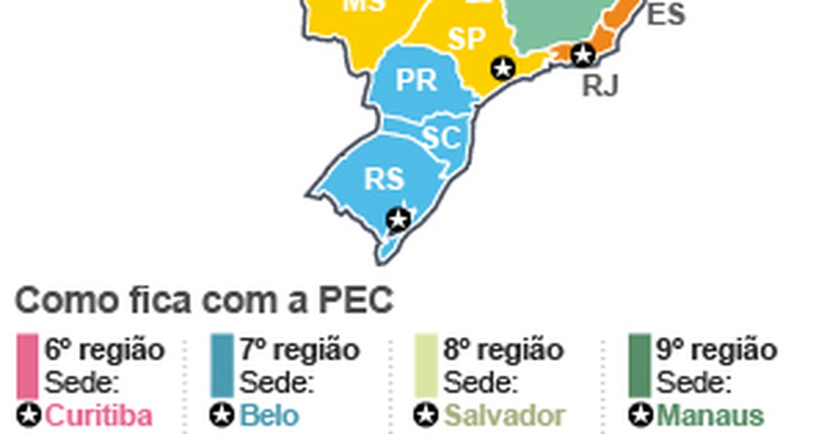 G1 - Congresso promulga PEC que cria 4 novos tribunais regionais ...