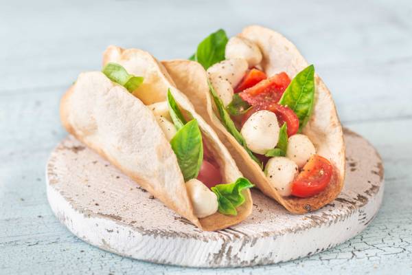Piadina caprese: sanduíche italiano | Receitas