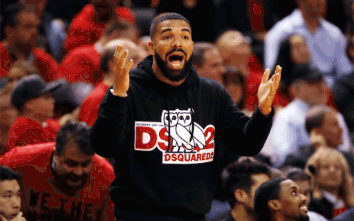 Lista GQ: 10 momentos mais engraçados de Drake durante jogos do Toronto ...