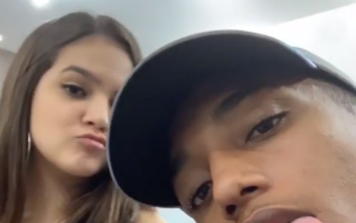 Mel Maia e João Pedro, do Fluminense, vão juntos a estúdio de tatuagem ...