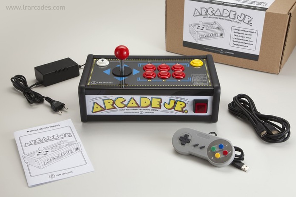 Arcade Jr. reúne videogames clássicos em um único aparelho | Notícias ...