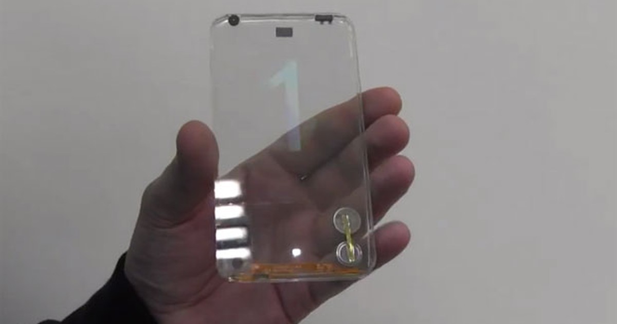 G1 - Empresa apresenta protótipo de smartphone transparente - notícias ...