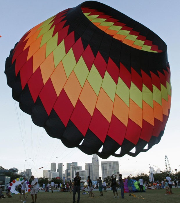 G1 - Cingapura tem festival anual de pipas - notícias em Mundo