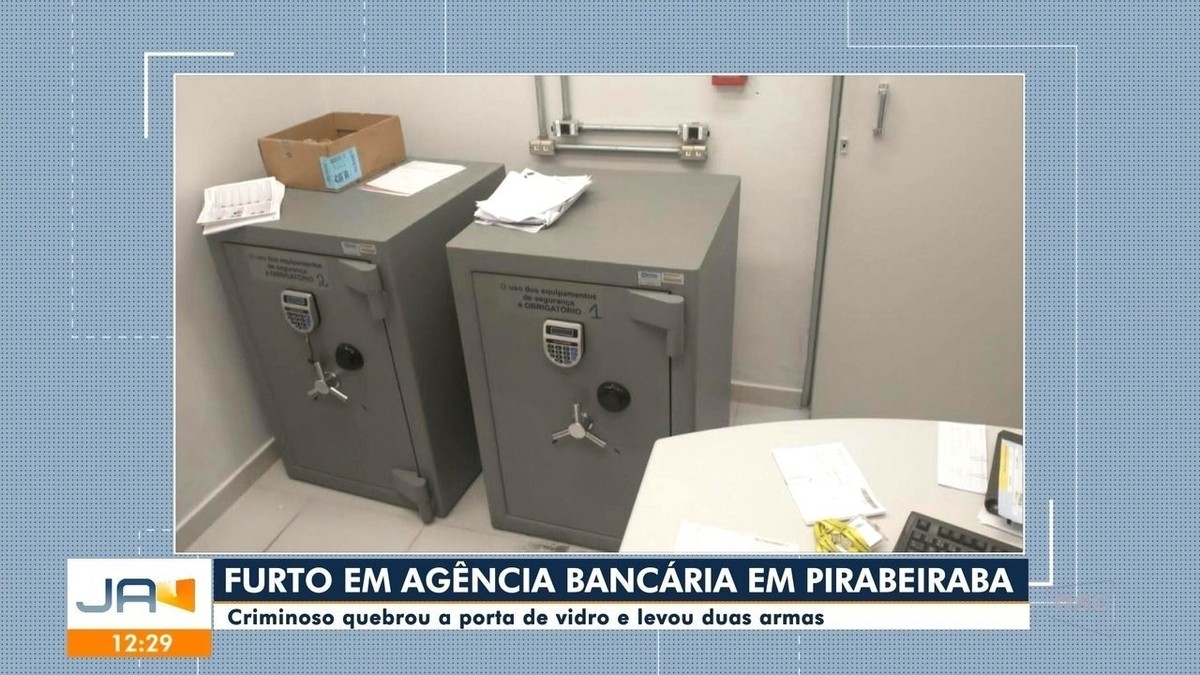 Criminoso Furta Armas De Agência Bancária Em Joinville Santa Catarina