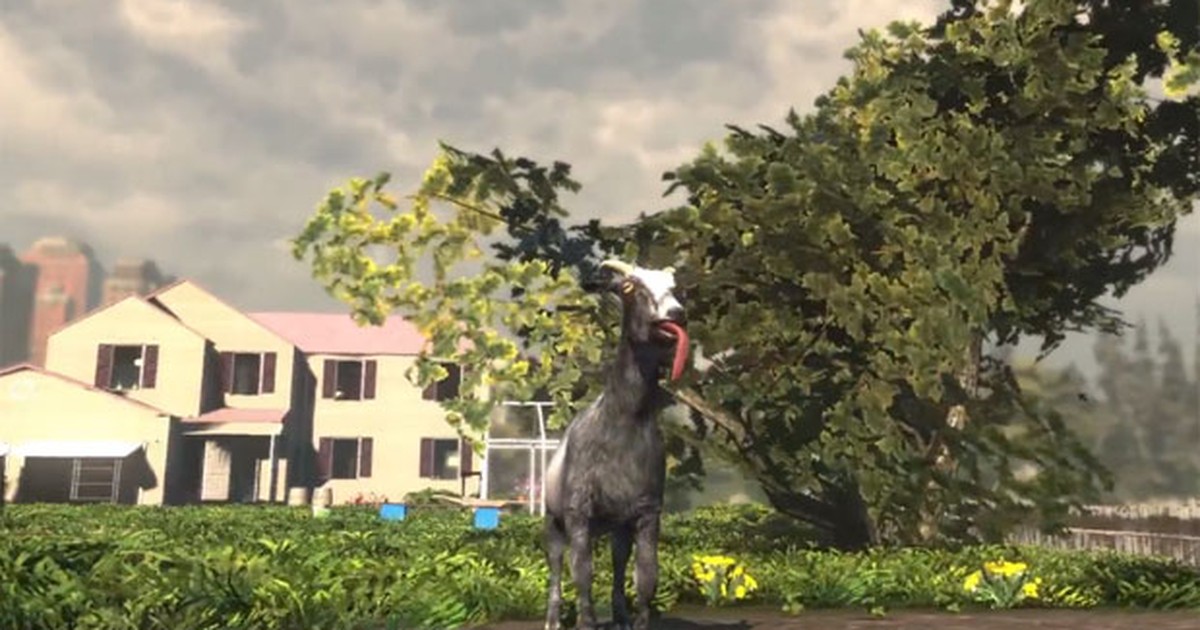 G1 - Após vídeo virar hit, game que simula bode, 'Goat Simulator', será ...