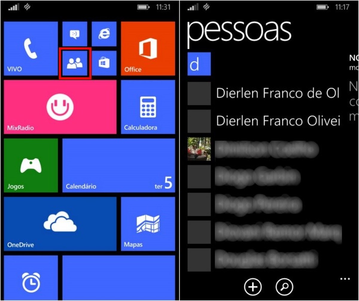 Como mesclar contatos no Windows Phone? | Dicas e Tutoriais | TechTudo