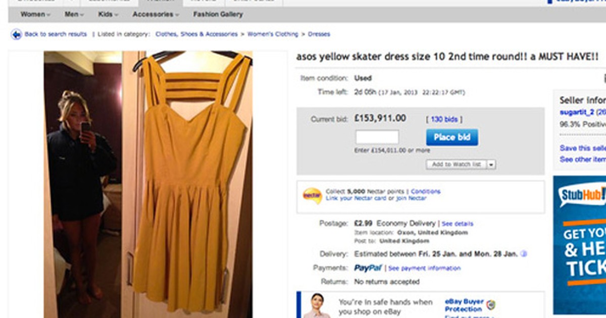 G1 - 'Peladona do eBay' alcança lance de R$ 500 mil por vestido usado ...