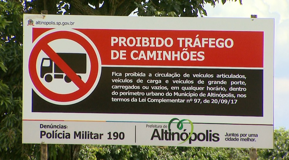 Moradores Relatam Desrespeito à Lei Que Proíbe Caminhões Pesados Em