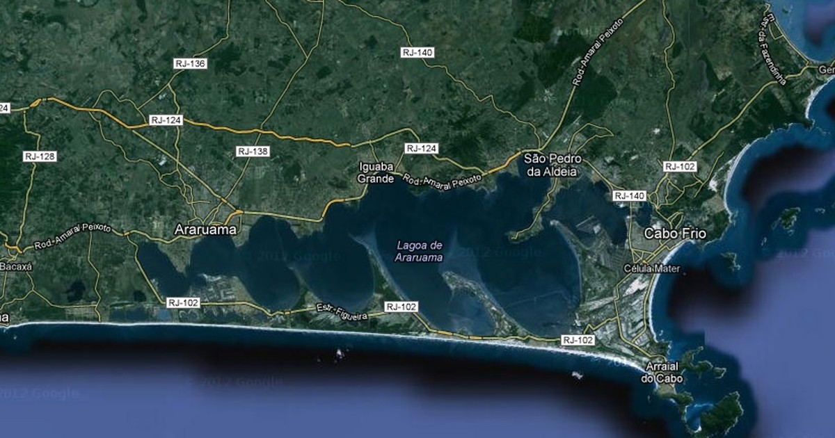 G1 - Águas tranquilas da Lagoa de Araruama, RJ, escondem perigos ...