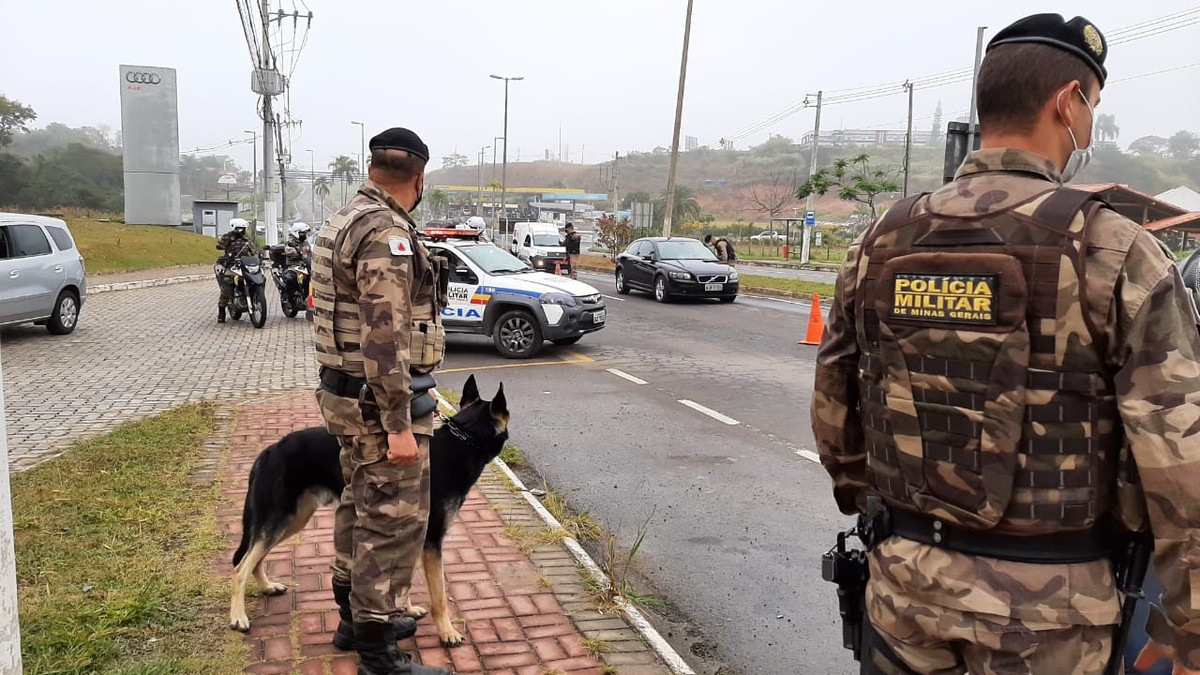 Pm Fecha Acessos A Juiz De Fora Em Operação De Combate Ao Crime Zona