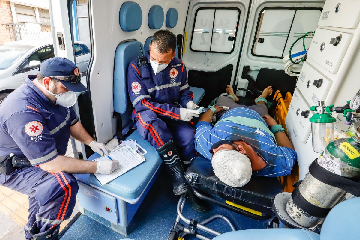 Quatro a cada 10 ligações para o Samu resultam em atendimento em Porto ...