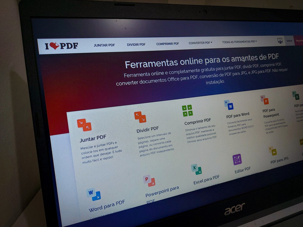 Como separar PDF online com o I Love PDF | Editores | TechTudo